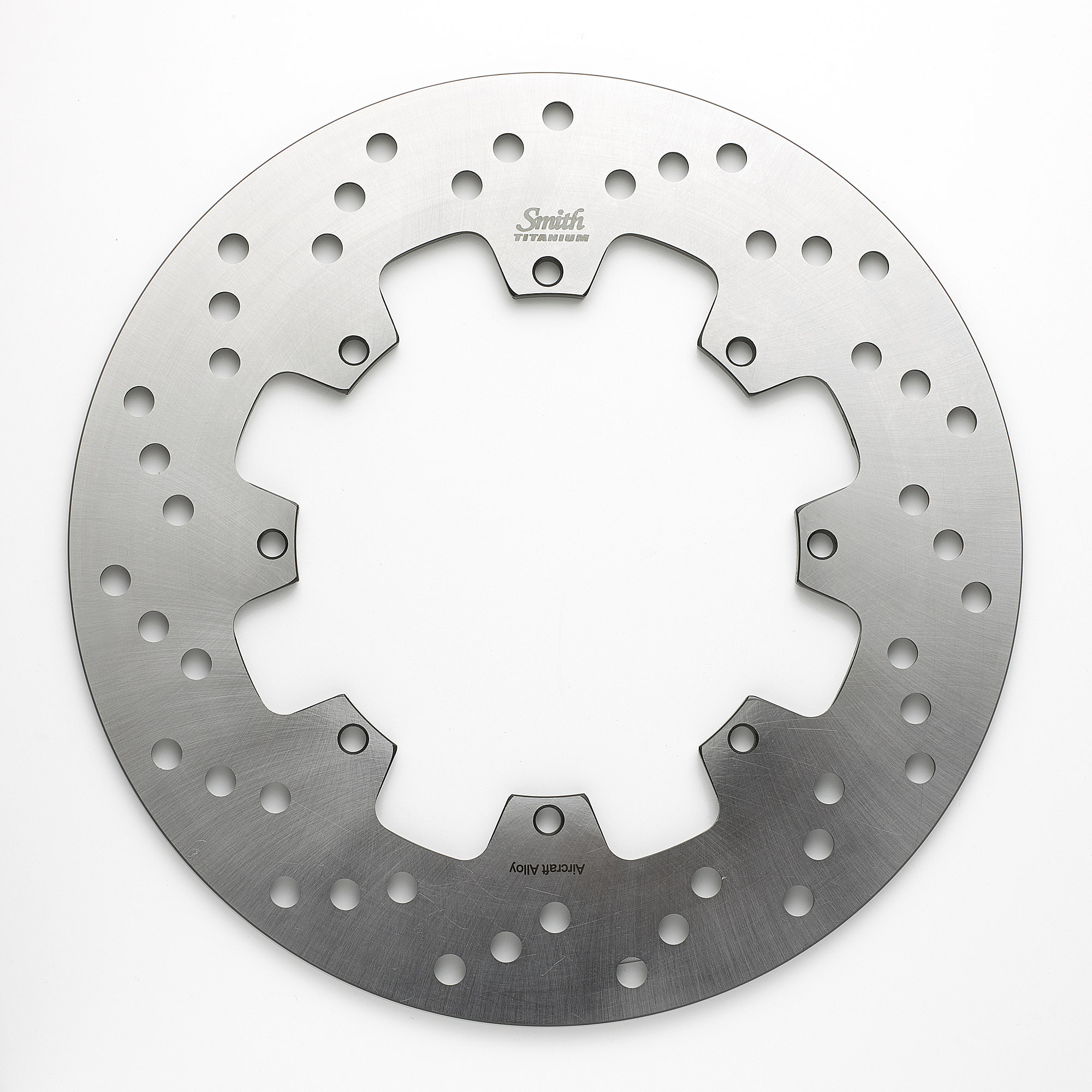 Alloy Steel Brake Rotor for Late Model : Smith Titanium