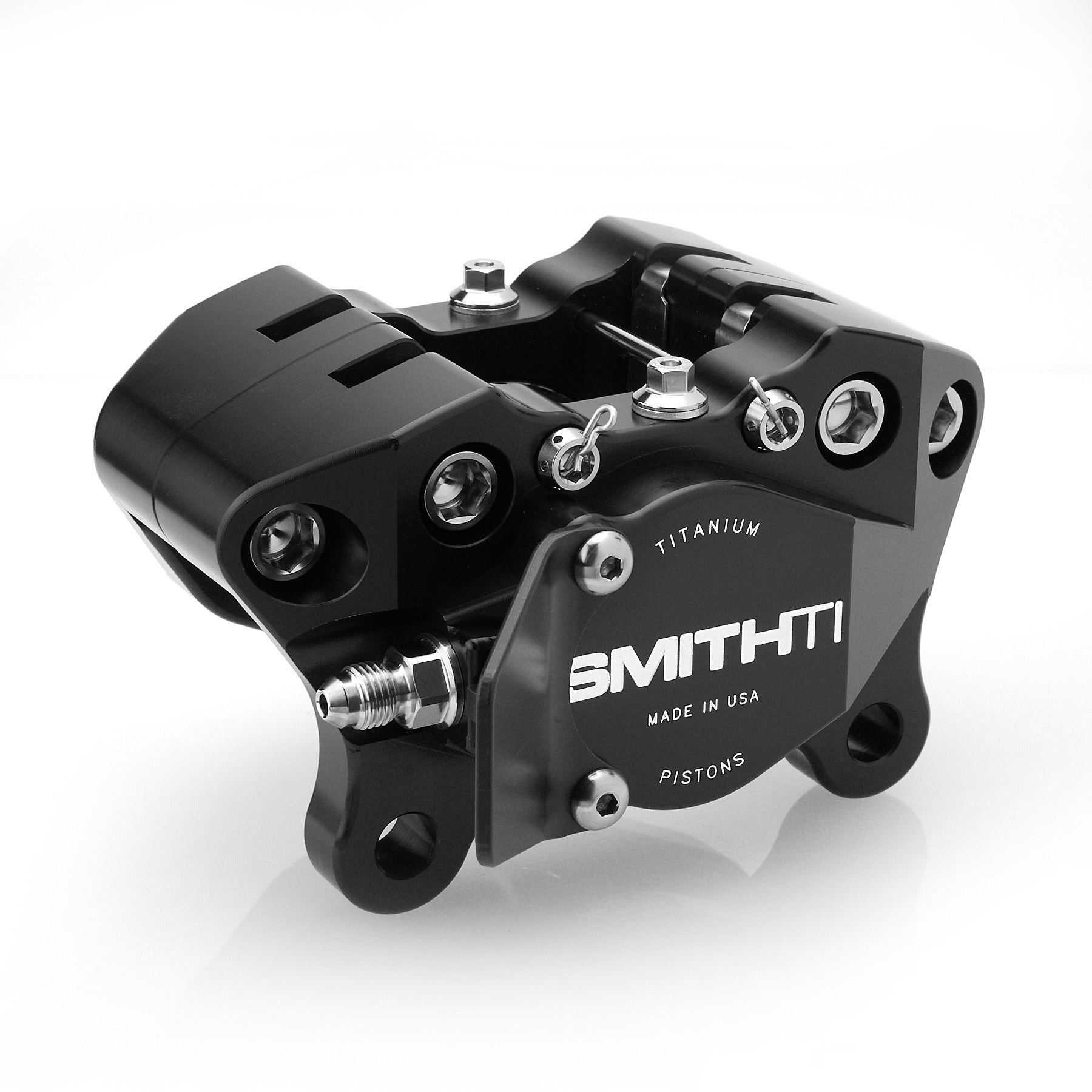 Smith Titanium Left Front Brake Caliper for Sprint Car : Smith Titanium