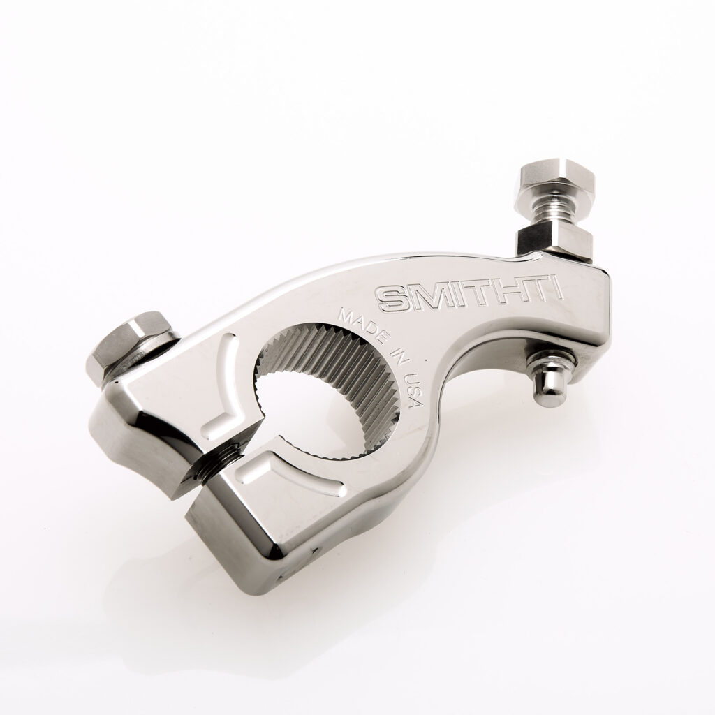 Titanium Torsion Stops for Micro Sprint with bolts : Smith Titanium