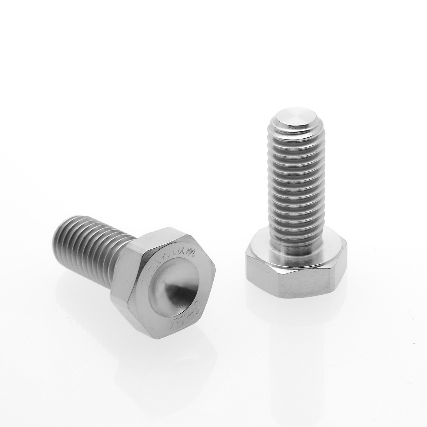 Hex Head M8-1.25 x 20mm : Smith Titanium