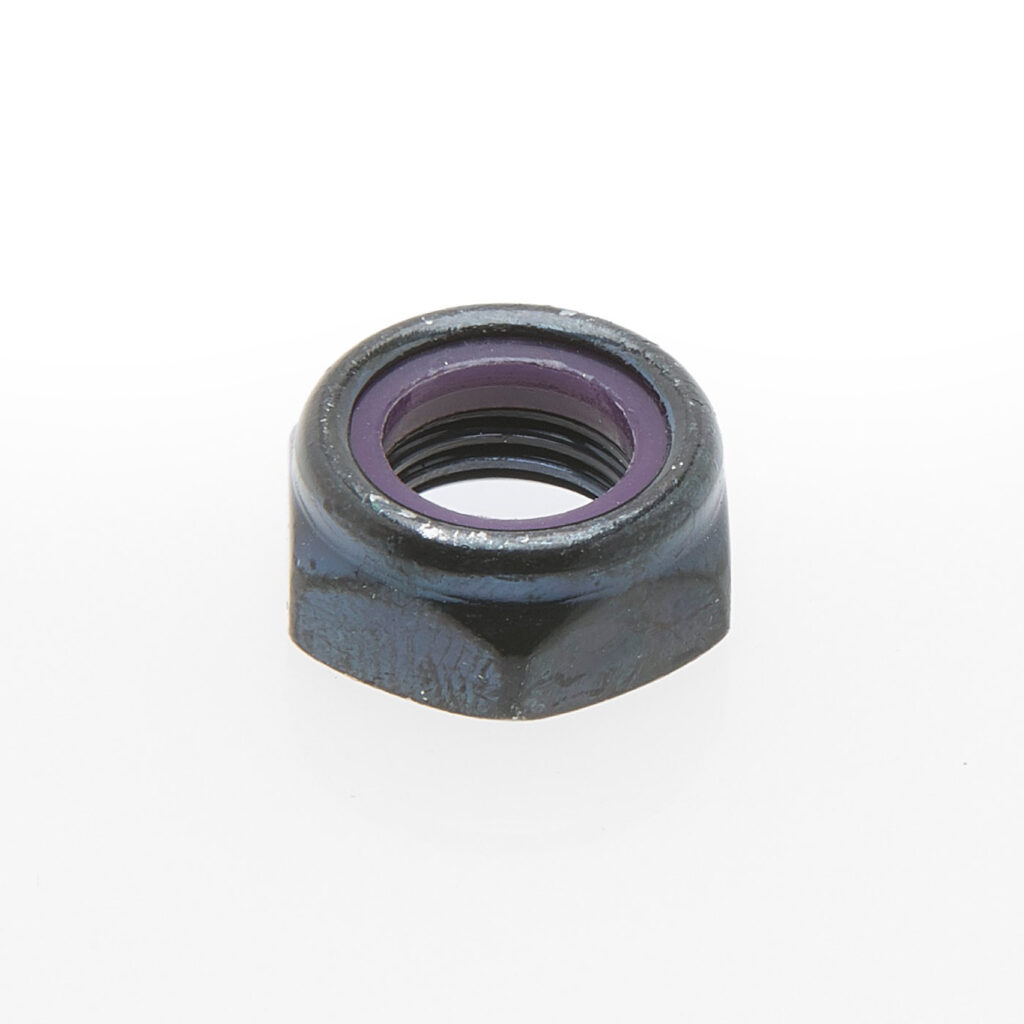 1/2-20 x .300 Black Steel Nylock Half Nut : Smith Titanium