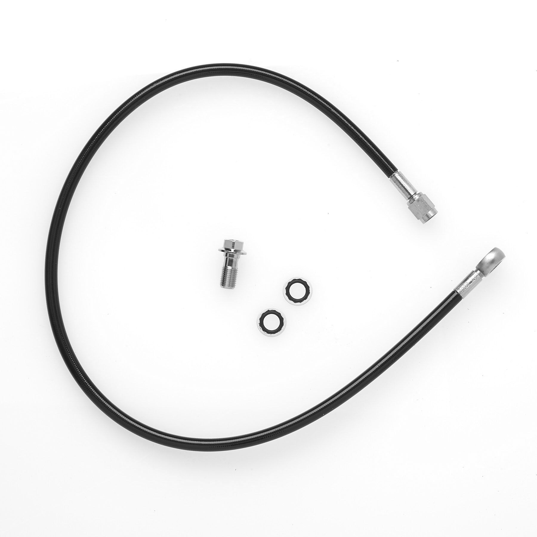 Sprint Car Inboard Brake Line with Banjo Bolt : Smith Titanium