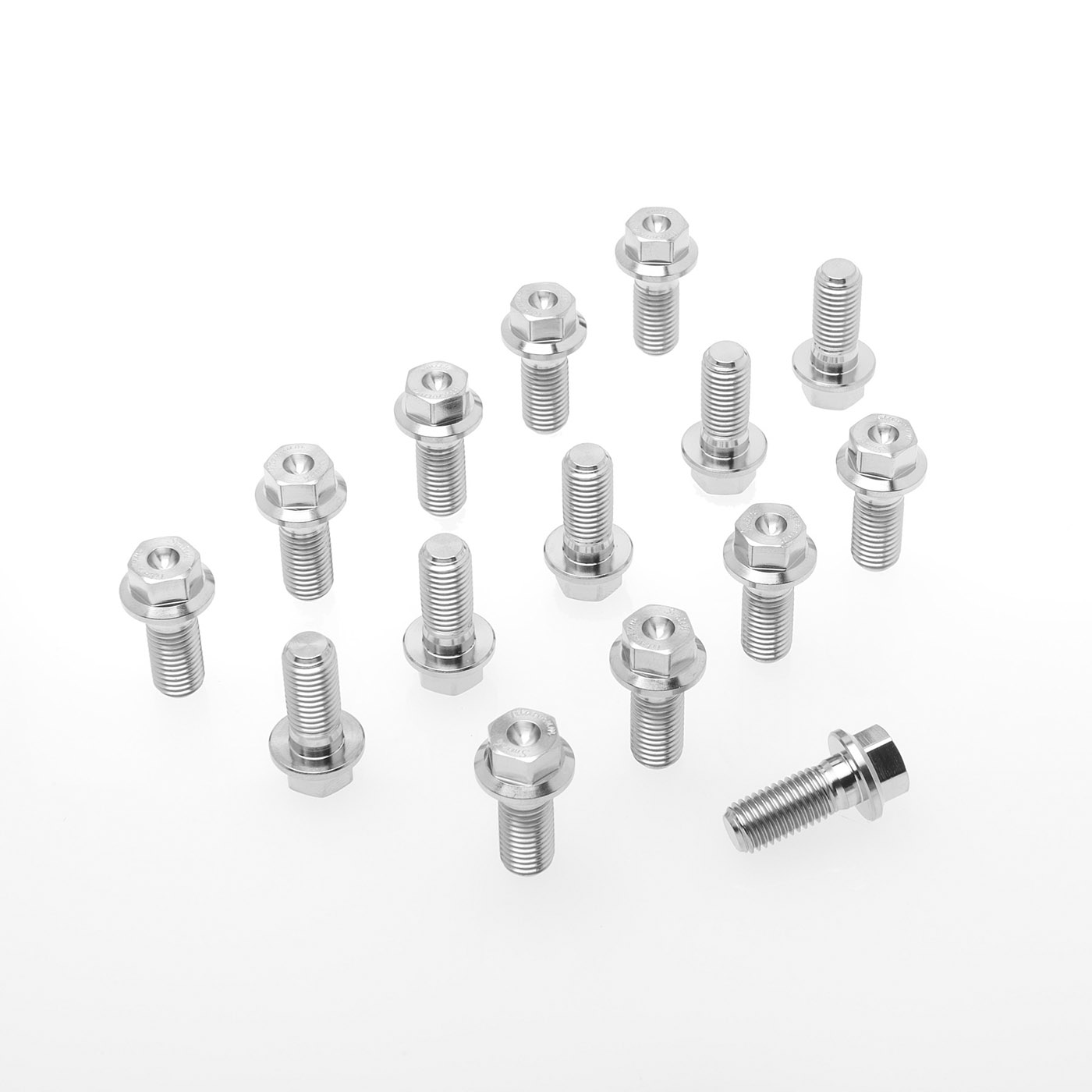 Sprint Car and Midget Rear Wheel Center Bolt Kit : Smith Titanium