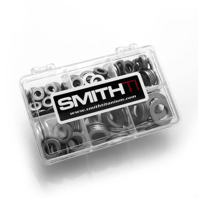 Assorted Stainless Steel Washer Kit : Smith Titanium