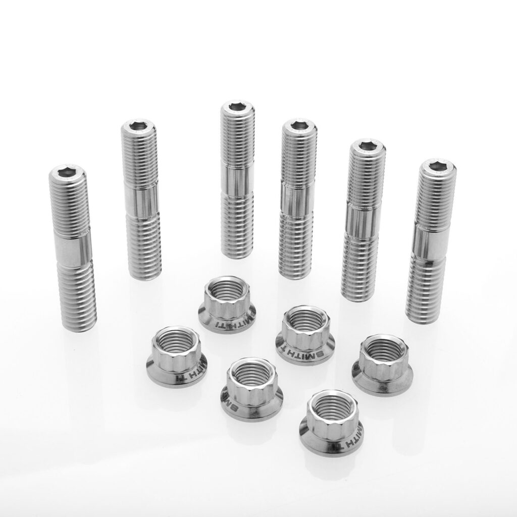 Torque Tube Stud Kit with Titanium 12 pt. Nuts : Smith Titanium