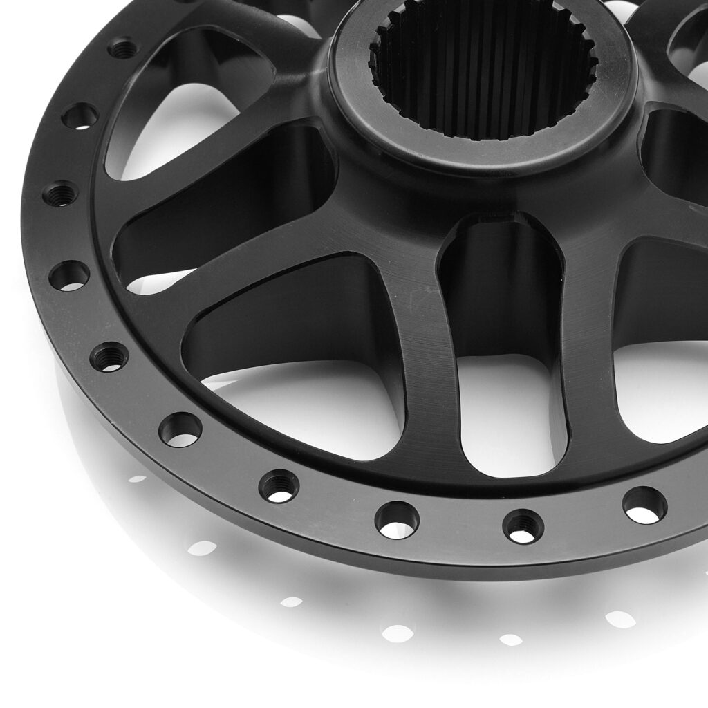 Micro Sprint Rear Wheel Hub : Smith Titanium