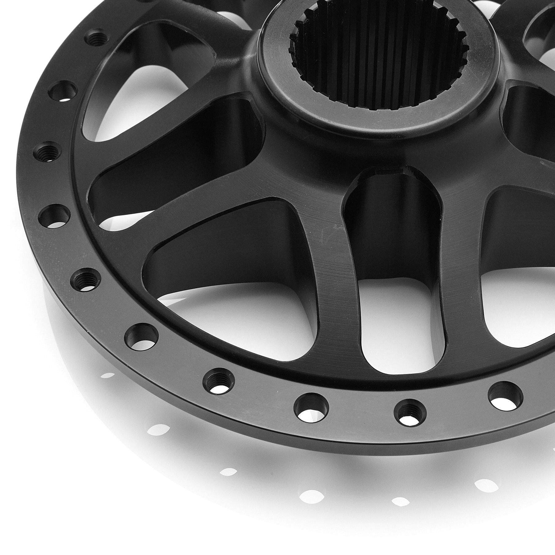 Micro Sprint Rear Wheel Hub : Smith Titanium