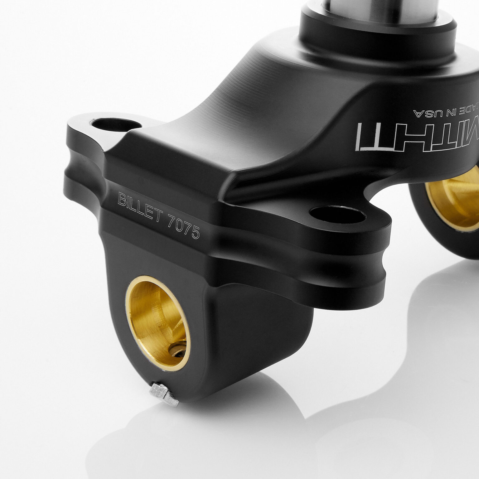 Sprint Car Steering Arm and Spindle "Decked Out" Kit : Smith Titanium