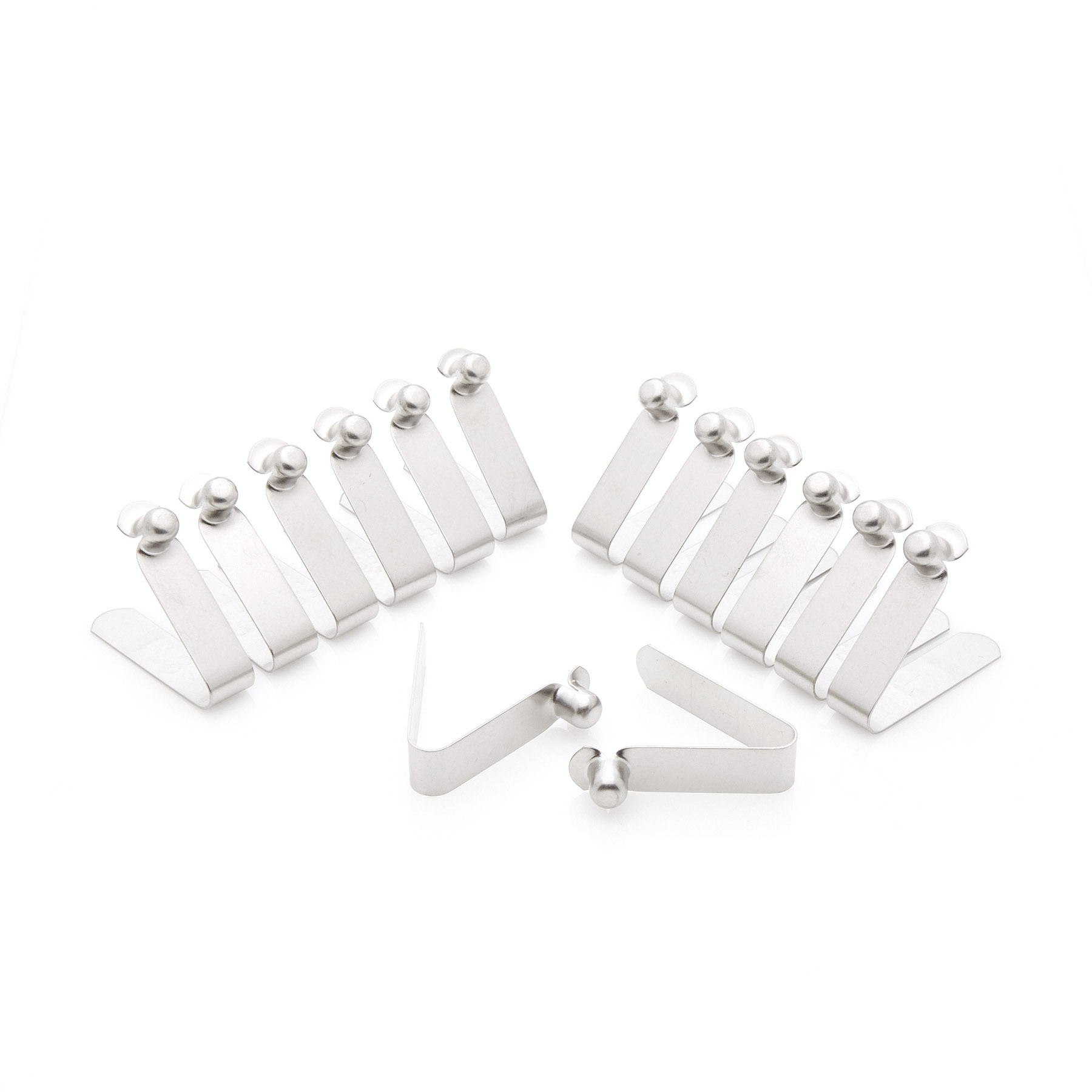 Micro Sprint Bumpers and Nerf Bars Spring Clip Kit : Smith Titanium