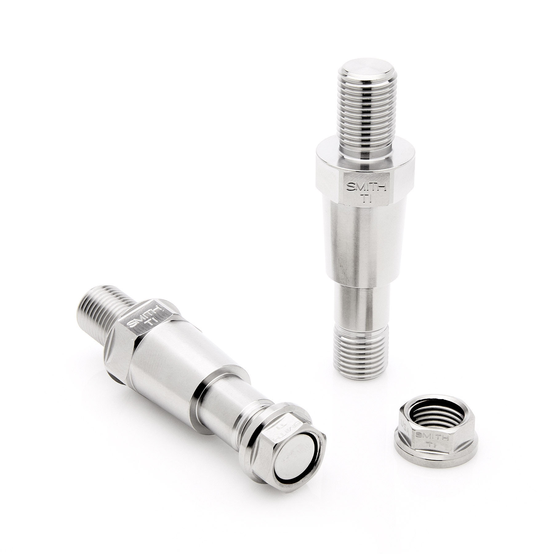 Lower Front Shock Kit - 2.900 : Smith Titanium