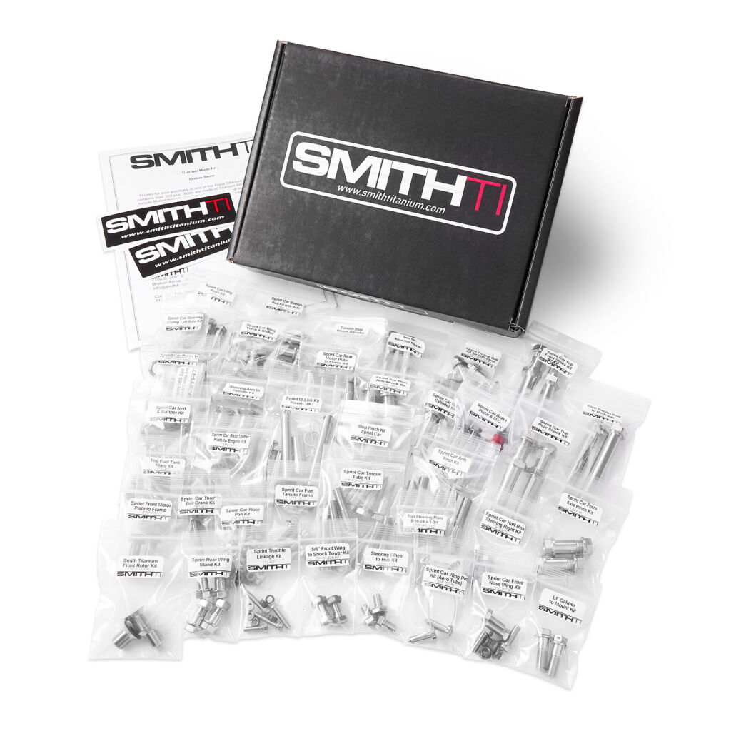 Complete Car Titanium Bolt Kits : Smith Titanium