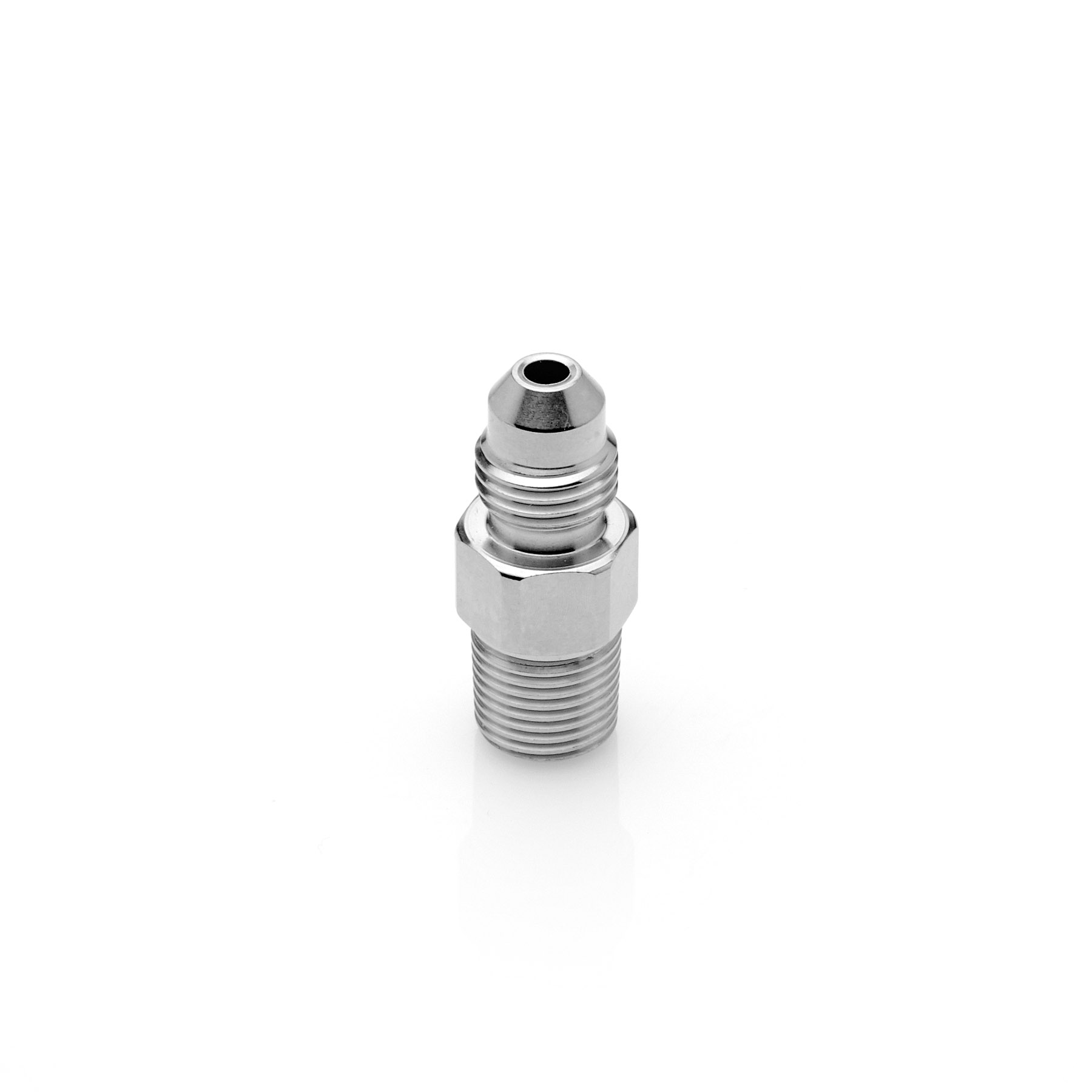 Titanium 1/8-27 NPT to -03 AN Male Fitting : Smith Titanium
