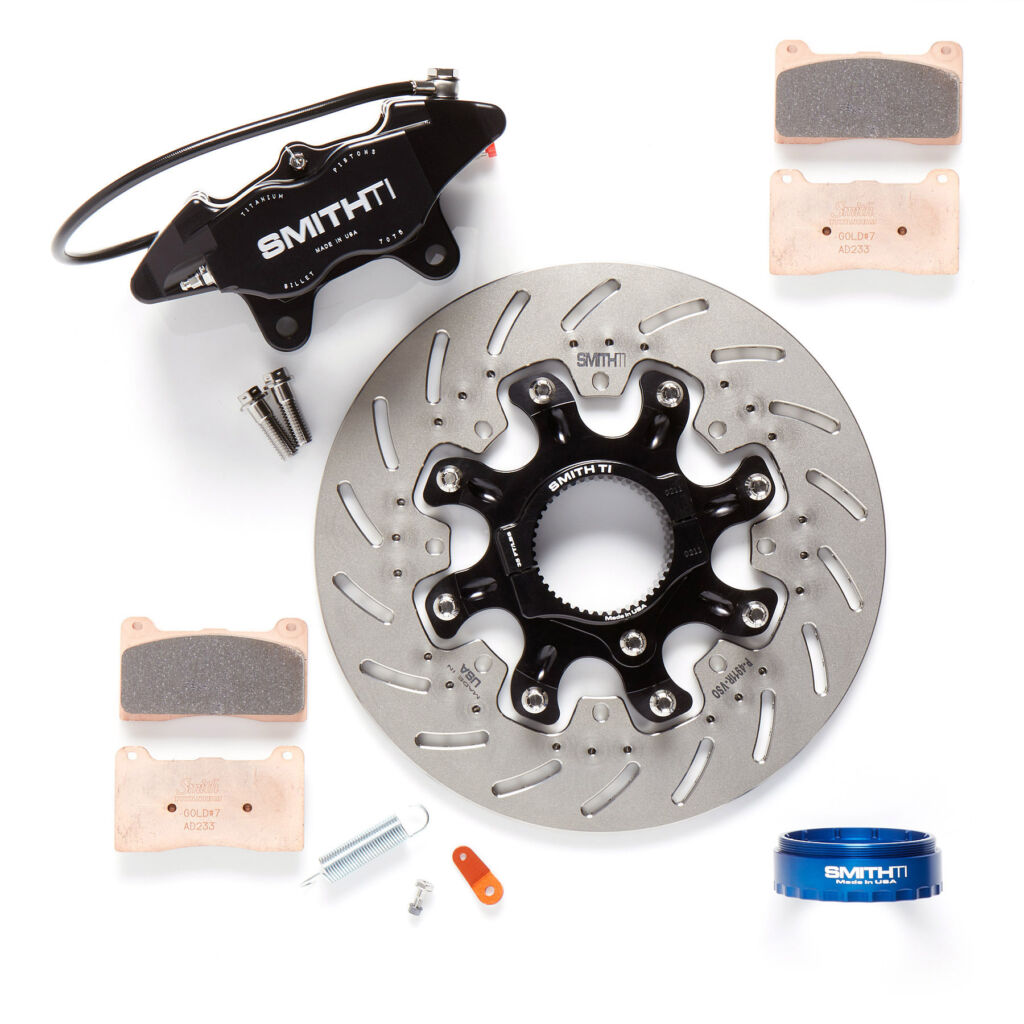 Sprint Car Titanium Inboard Brake System w/ Direct Mount Caliper ...