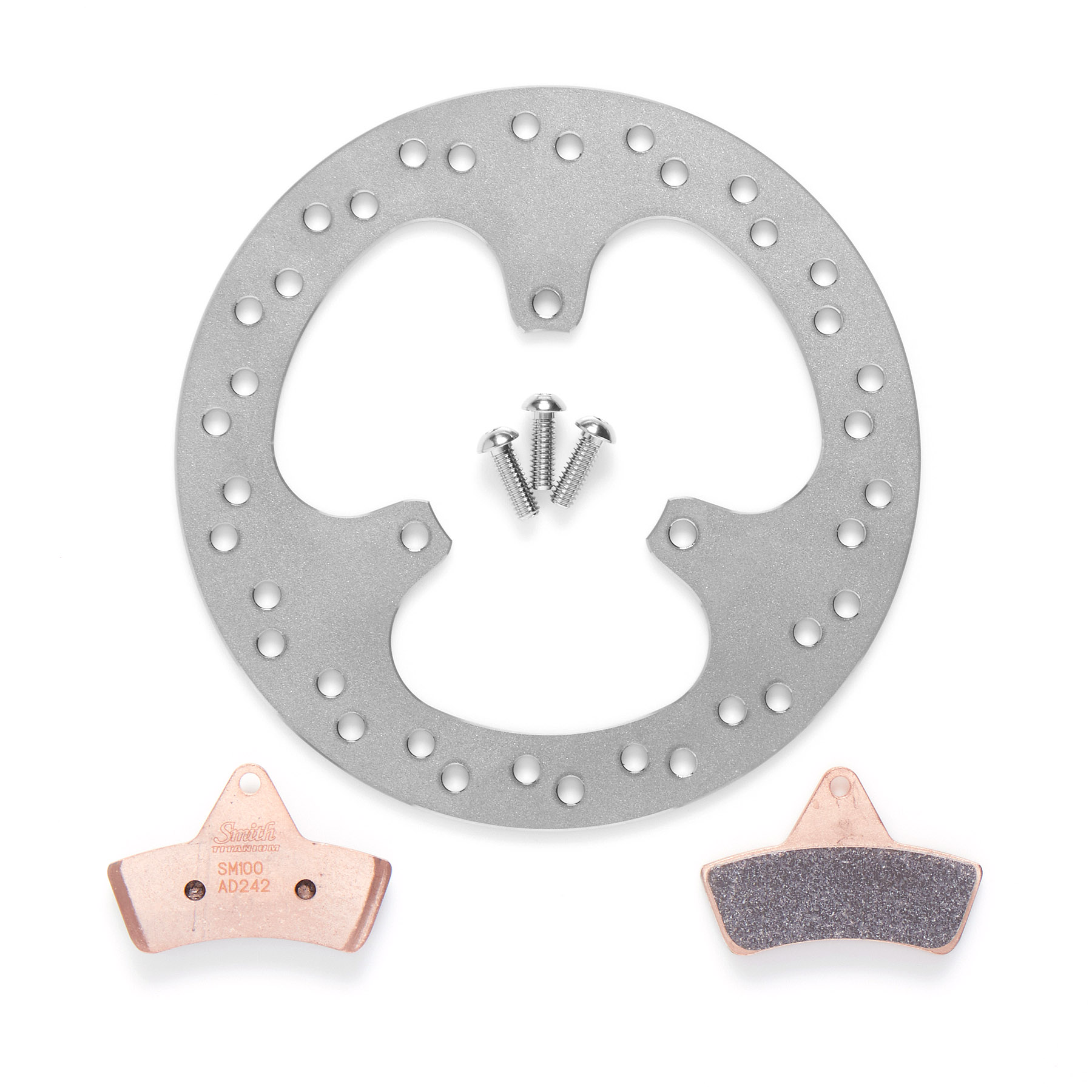 Micro Sprint Titanium Left Front Brake Rotor - 3 Hole for Joes or Weld ...