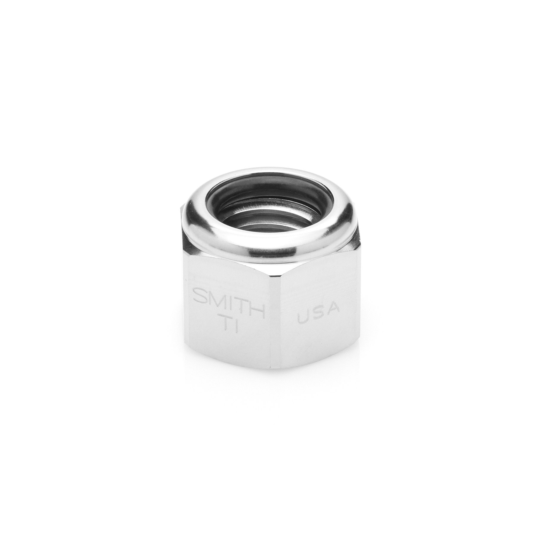 Titanium Full Height Locking Nut 5/8-11 x .750 : Smith Titanium