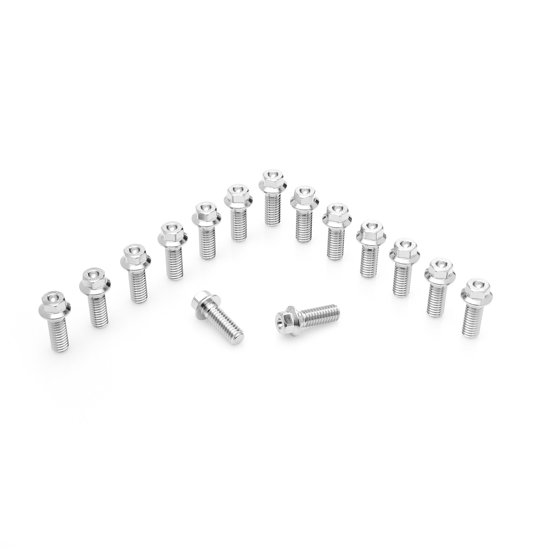 Sprint Car and Midget Rear Wheel Center Bolt Kit : Smith Titanium