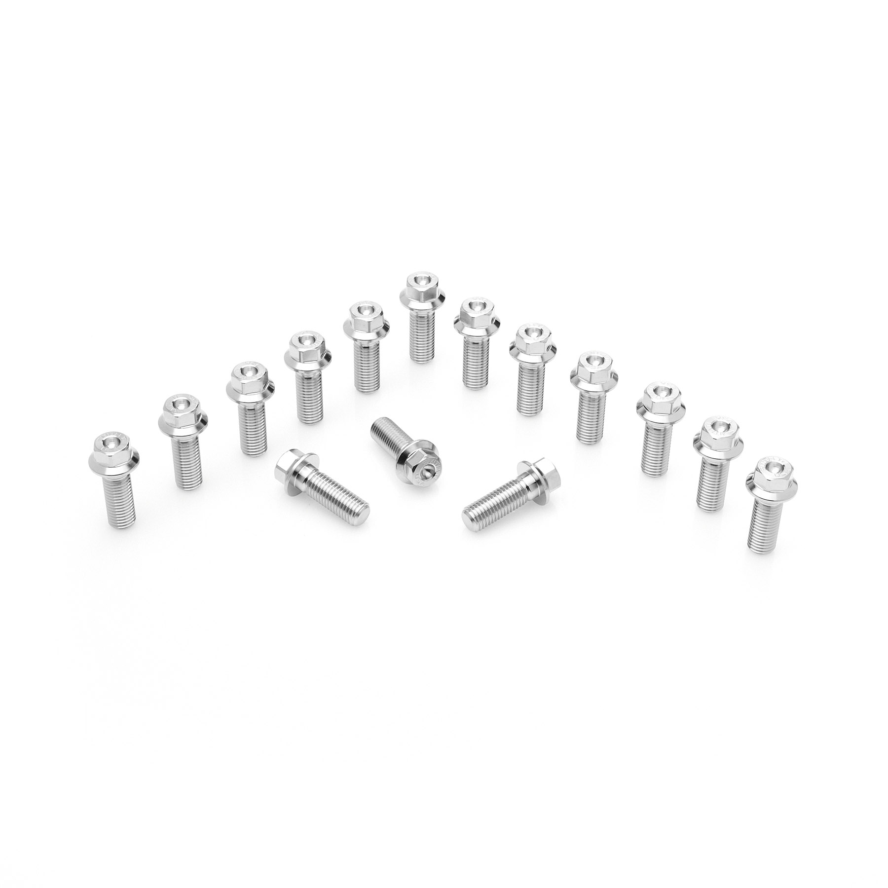 Sprint Car and Midget Rear Wheel Center Bolt Kit : Smith Titanium