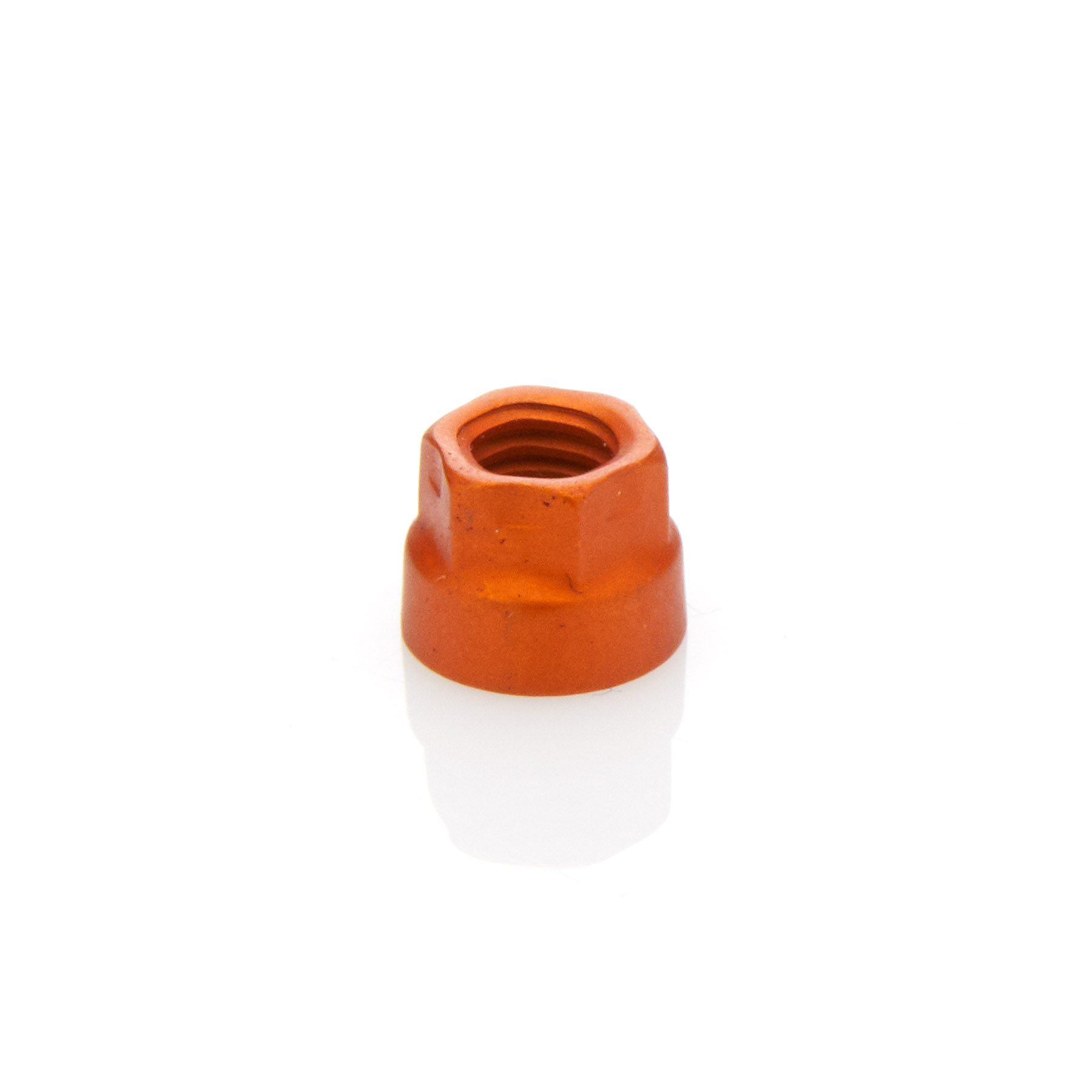 Aluminum Jet Nut 10-32 - Orange : Smith Titanium