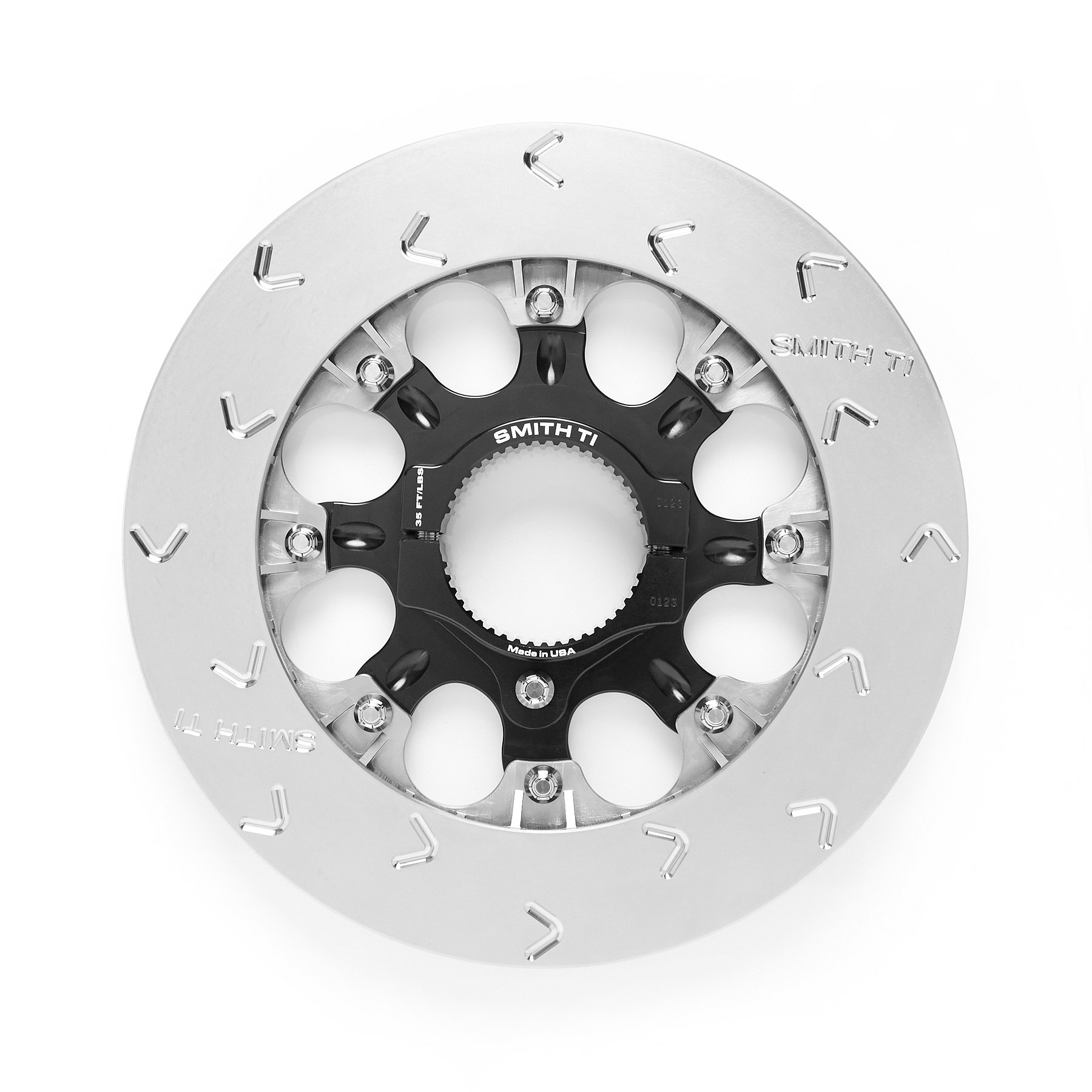 Sprint Car Titanium Inboard BIG Brake System : Smith Titanium