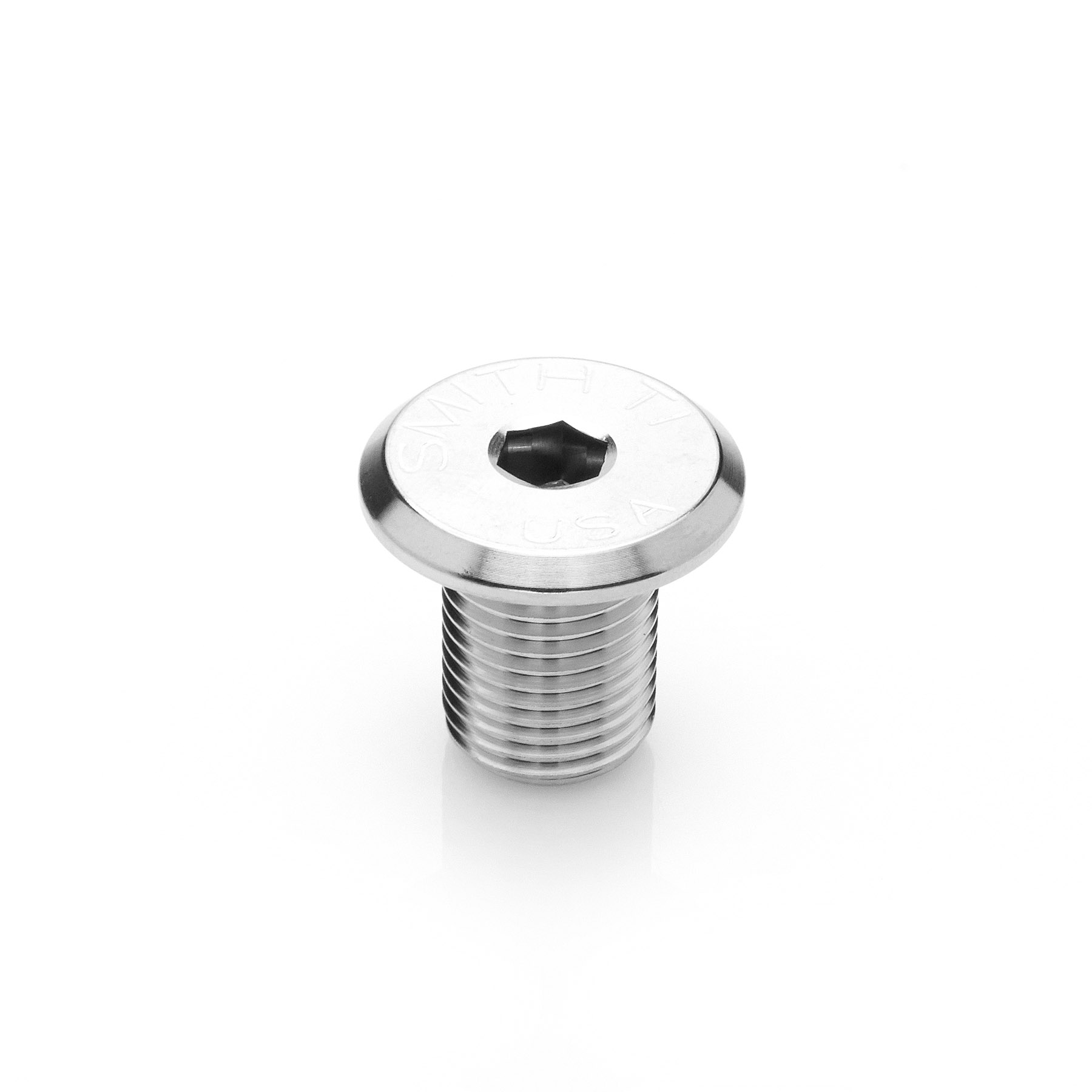 Button Head 1/2-20 x .700 full thread : Smith Titanium