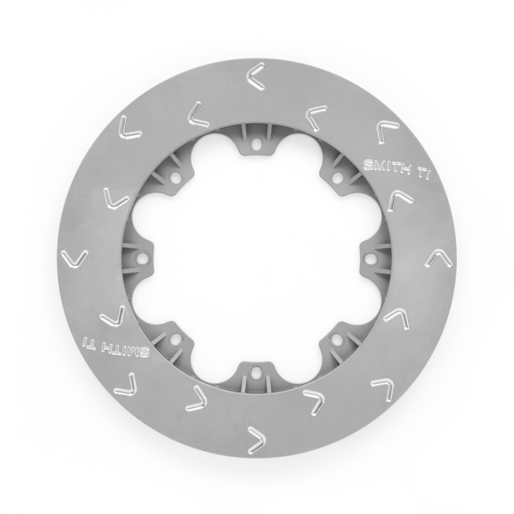 B.O.B. Sprint Car Titanium Inboard Brake Rotor : Smith Titanium