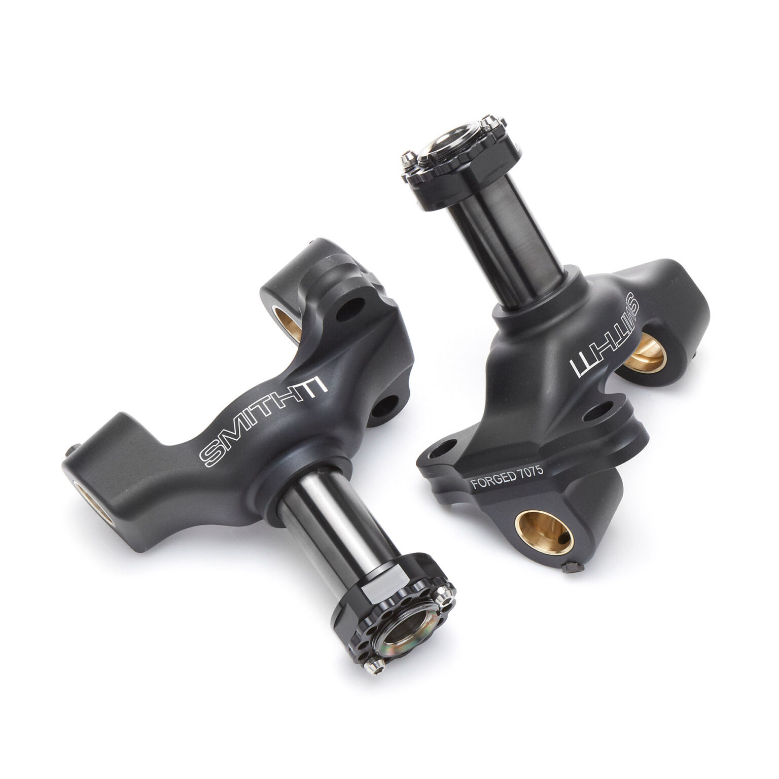 Sprint Car Forged Spindle Set : Smith Titanium