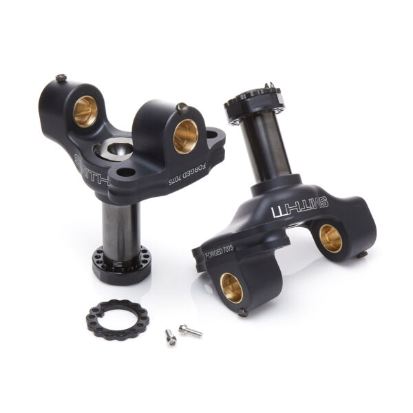 Sprint Car Forged Spindle Set : Smith Titanium