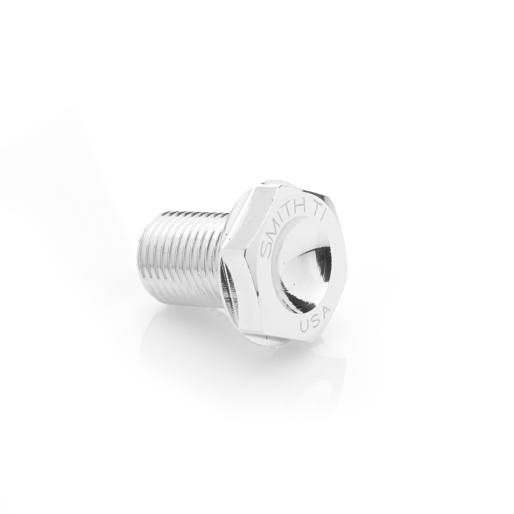 Aluminum Front Axle Shock Plug : Smith Titanium