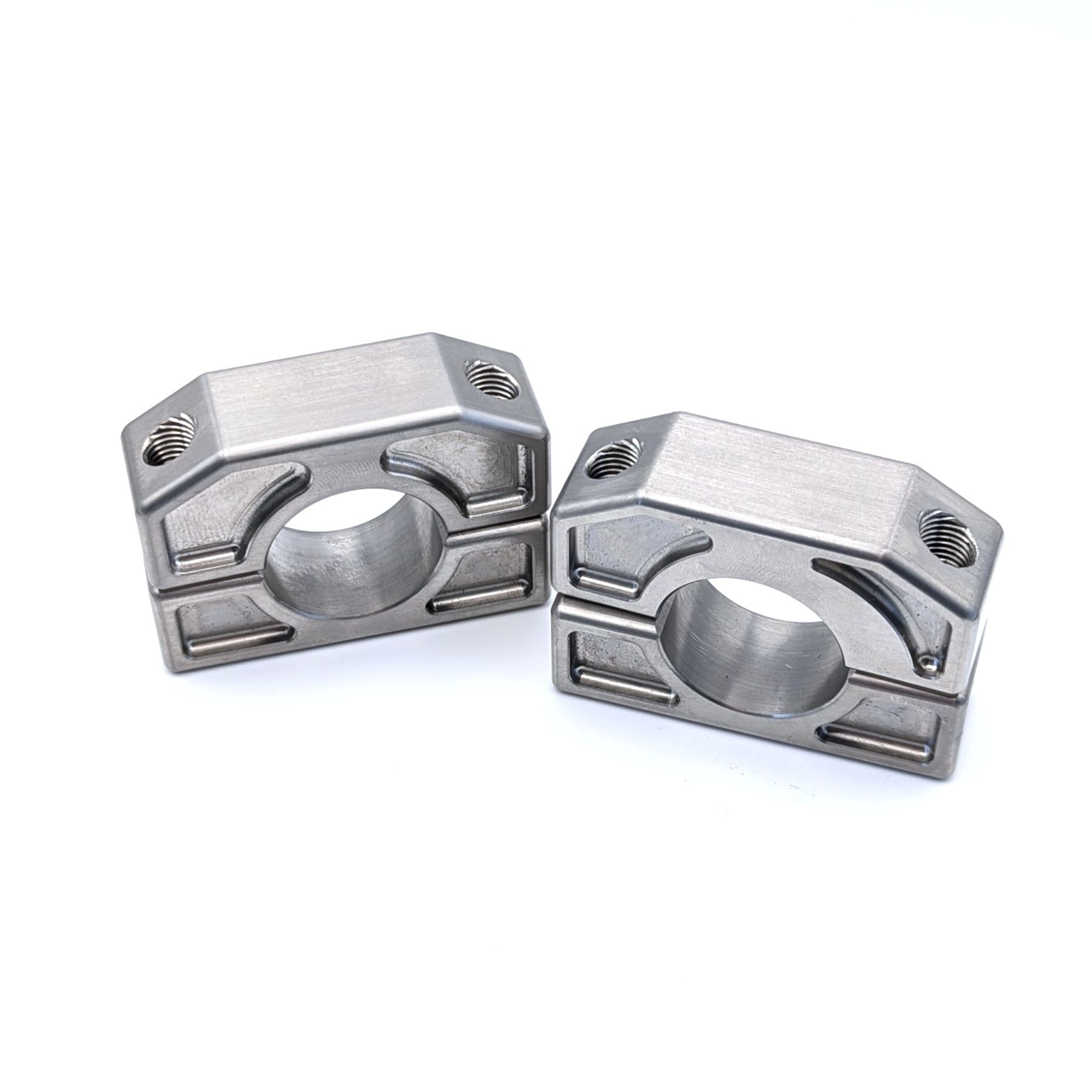 1" Bar Titanium Clamp Set : Smith Titanium